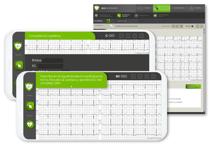 ECG STUDIO - MANUAL INTERACTIVO DE ELECTROCARDIOGRAFÍA